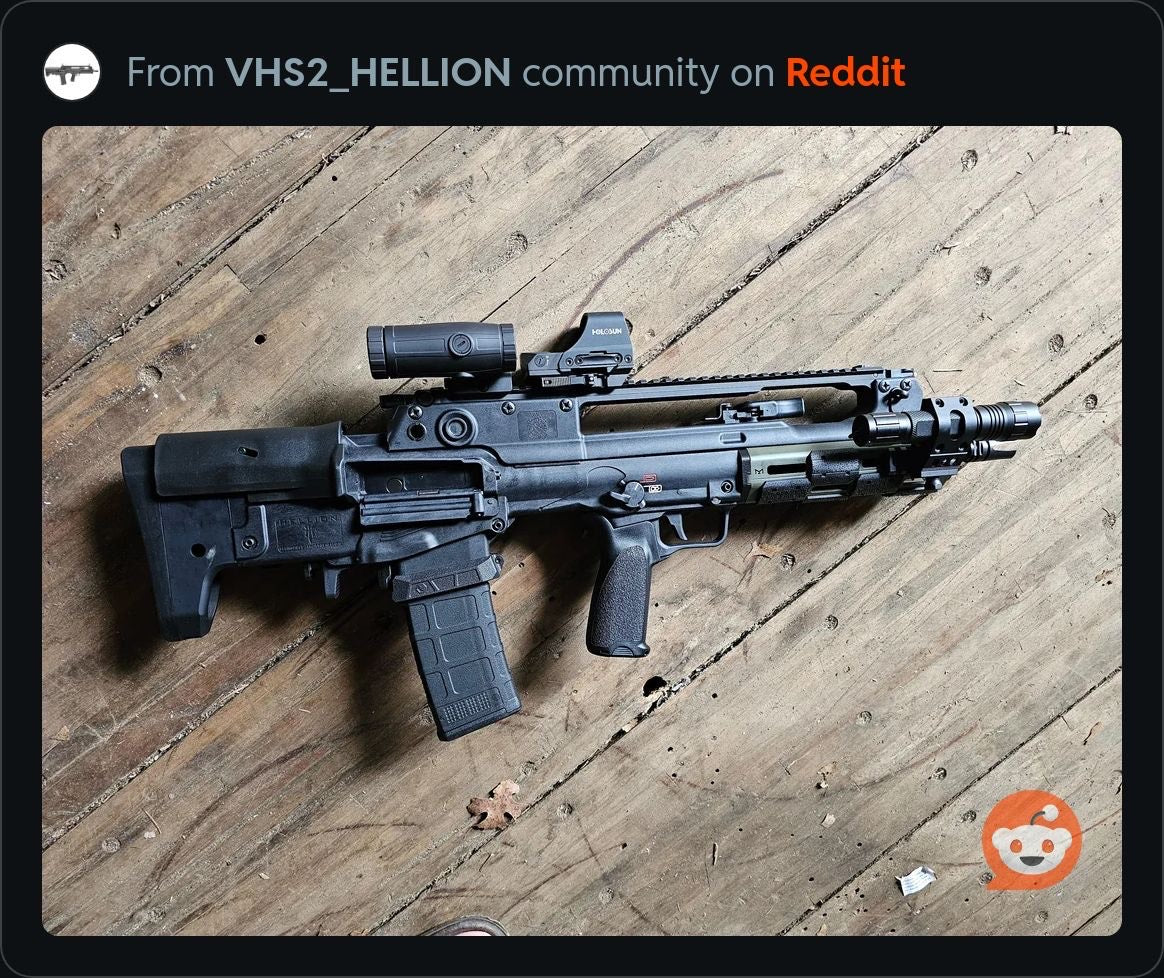 The Original Aftermarket Rail for the Springfield Hellion! – The VHS-2 ...